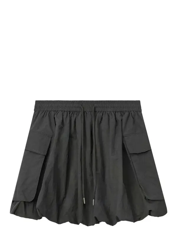 TOUT A COUP Pleated Skirt - Black
