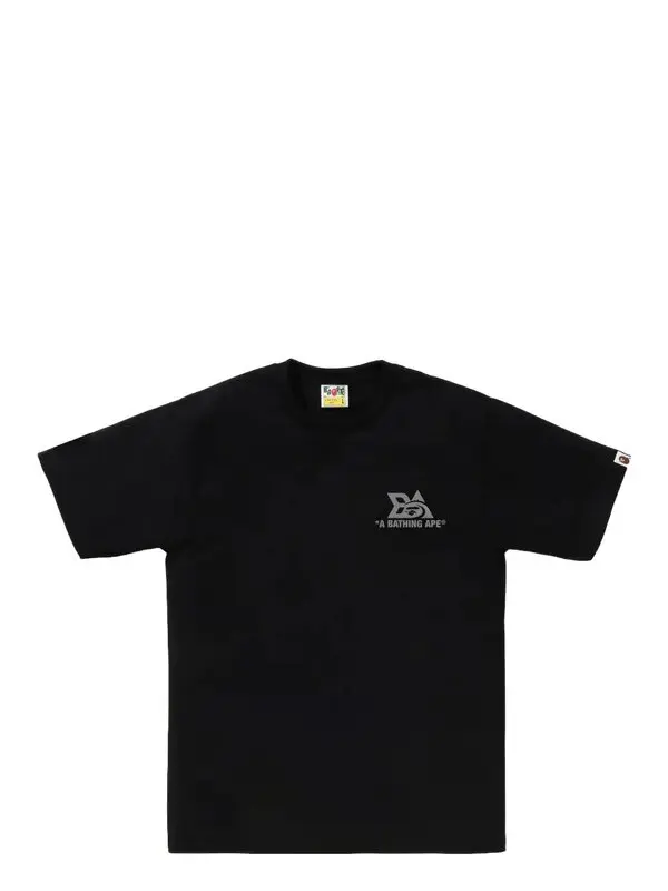 A BATHING APE Graphic-logo T-shirt - Black