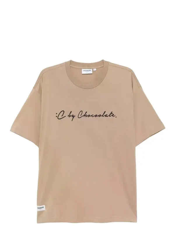 CHOCOOLATE Logo-print T-shirt - Brown