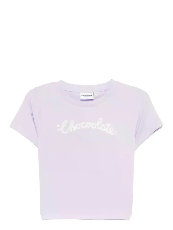CHOCOOLATE Logo T-shirt - Purple