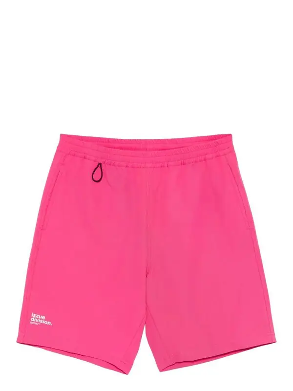 Izzue Logo-printed Shorts - Pink