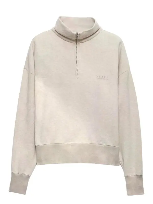 Prada Cotton Polo Shirt - Neutrals