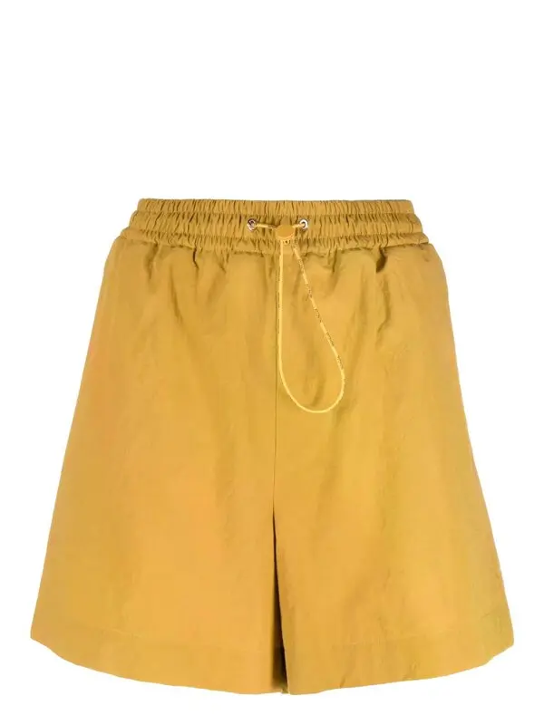 Moncler Elasticated-waistband Shorts - Brown