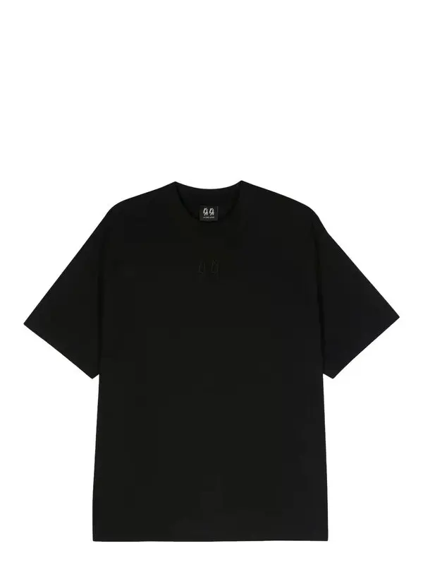 44 LABEL GROUP Logo-print Cotton T-shirt - Black