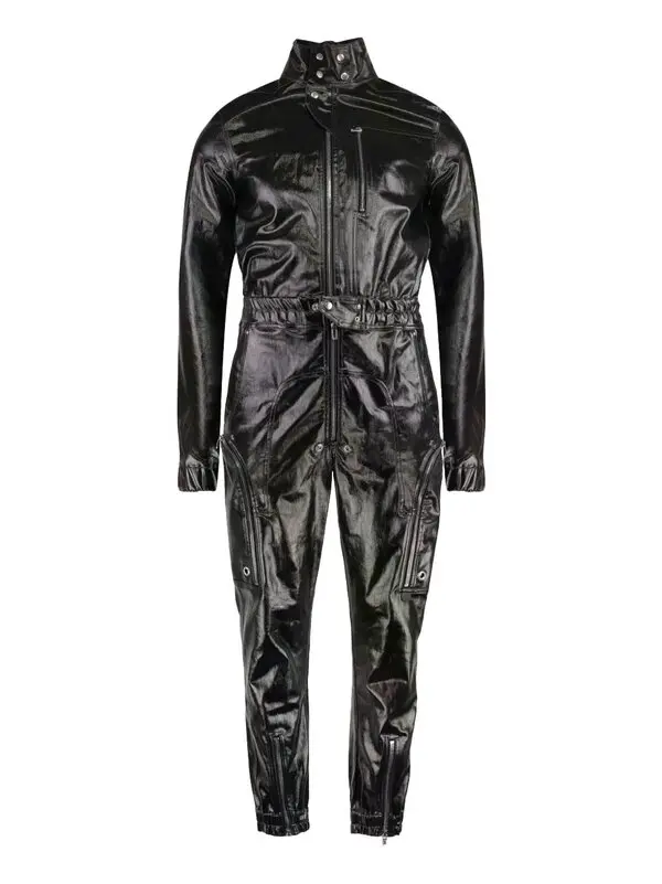 Rick Owens Bauhaus Denim Jumpsuit - Black