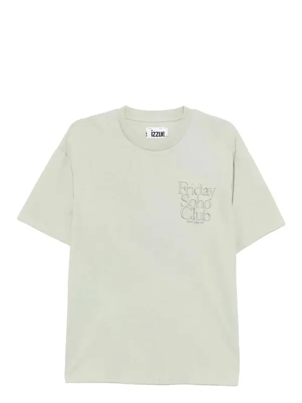 Izzue Embroidered T-shirt - Green