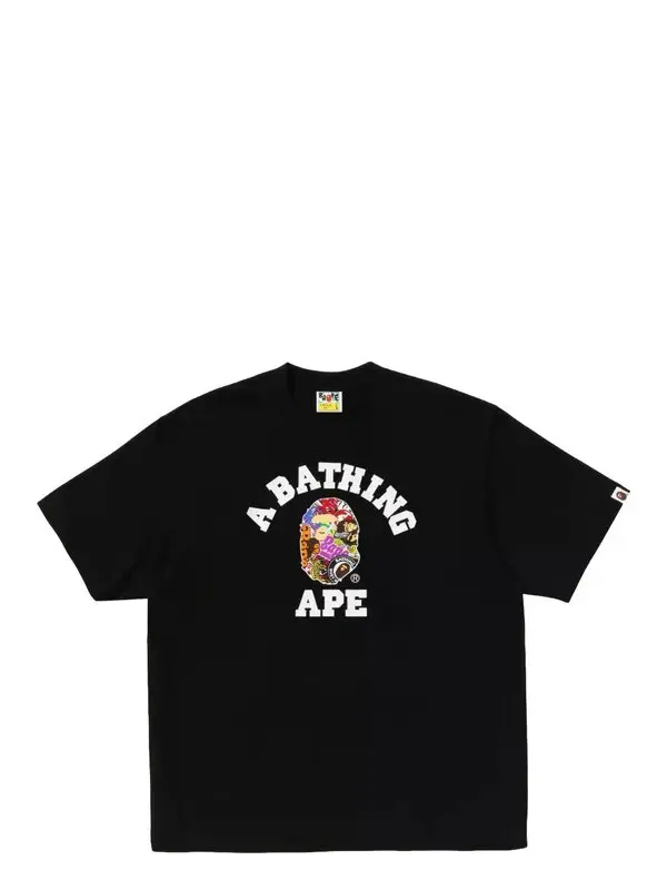 A BATHING APE Graphic-printed T-shirt - Black