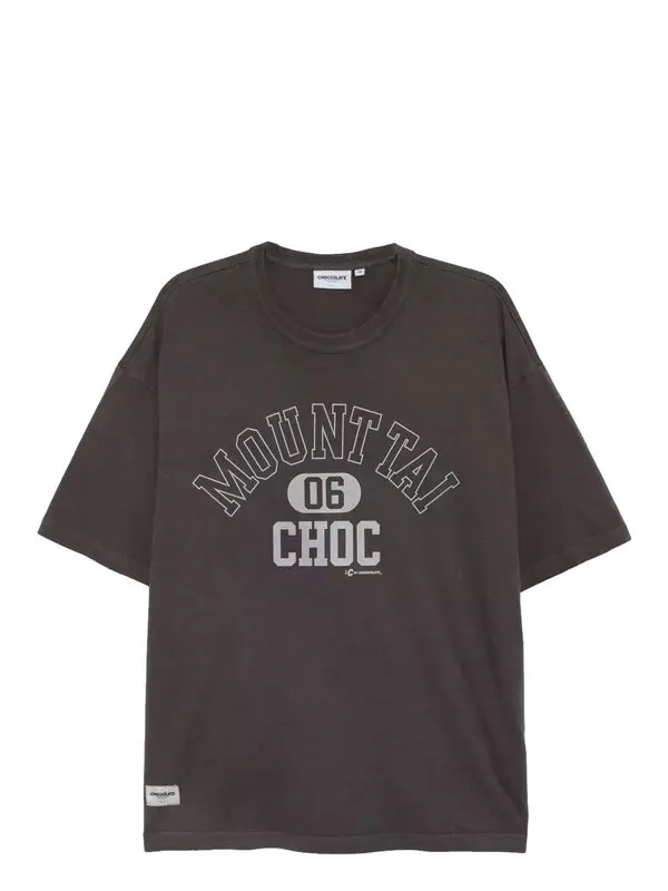 CHOCOOLATE Graphic-print T-shirt - Grey