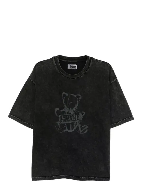 Izzue Graphic-print T-shirt - Grey