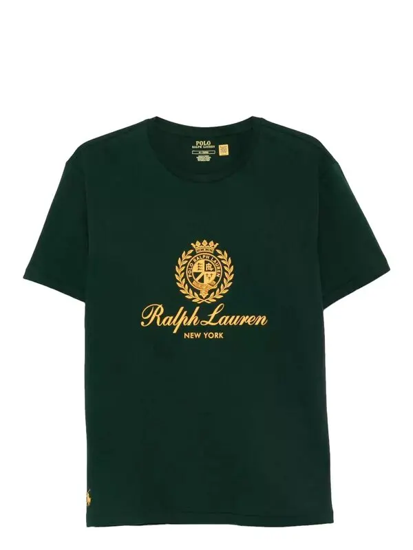 Polo Ralph Lauren Crest-embroidered T-shirt - Green