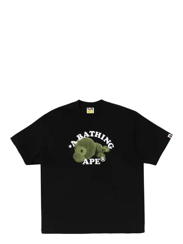 A BATHING APE Logo-print T-shirt - Black