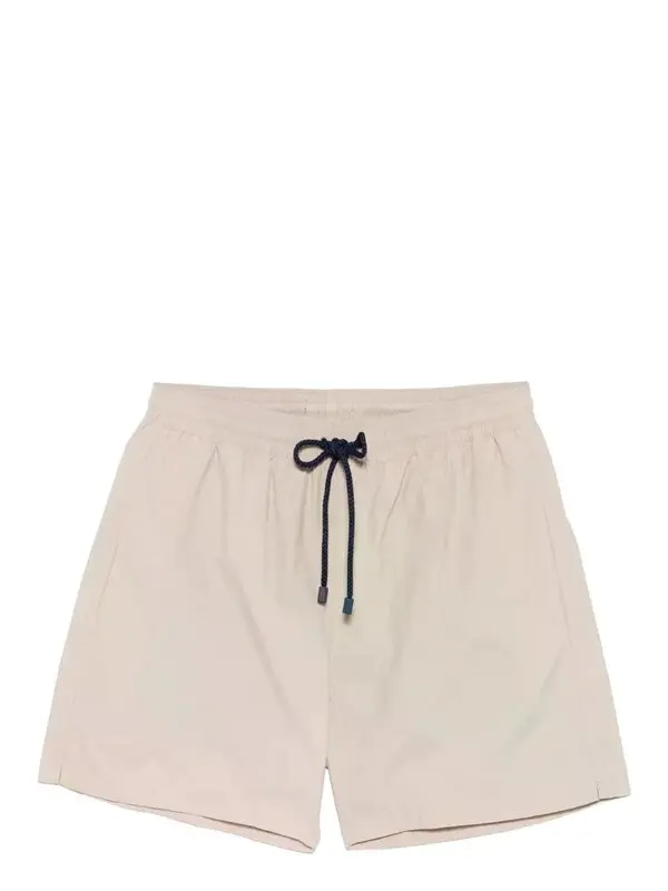 FIORIO MILANO Drawstring Swim Shorts - Neutrals