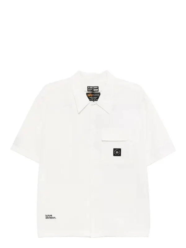 Izzue X Alpha Industries Short-sleeved Shirt - White