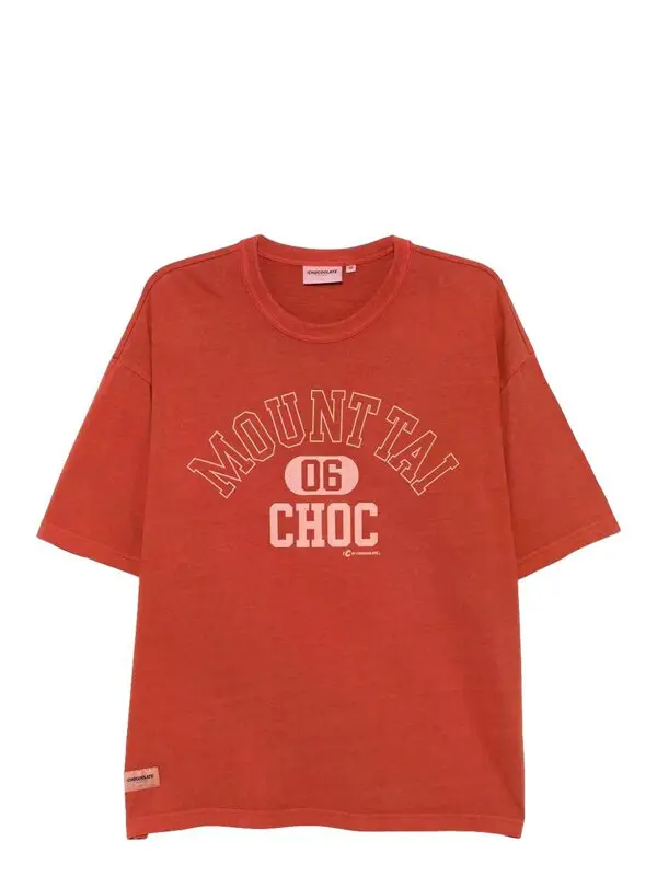 CHOCOOLATE Graphic-print T-shirt - Red
