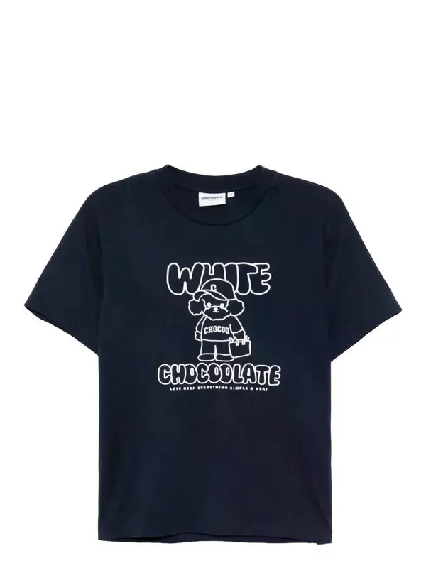 CHOCOOLATE Graphic T-shirt - Blue
