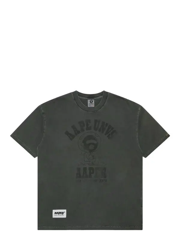 AAPE BY *A BATHING APE® Graphic-print Cotton T-shirt - Black