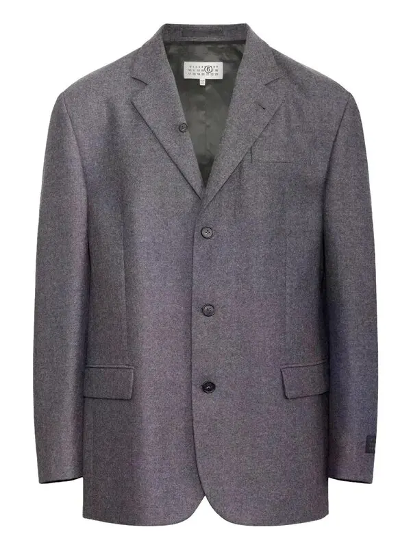 MAISON MARGIELA Tailored Blazer - Grey