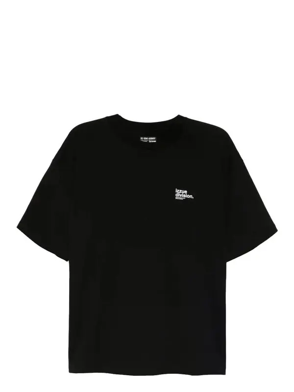 Izzue Logo-print T-shirt - Black