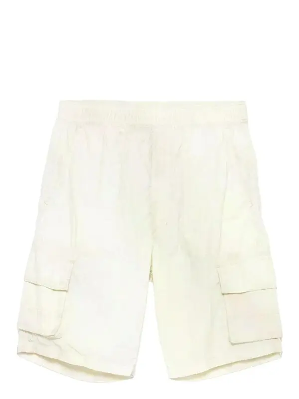 Izzue Logo-patch Cargo Shorts - Neutrals