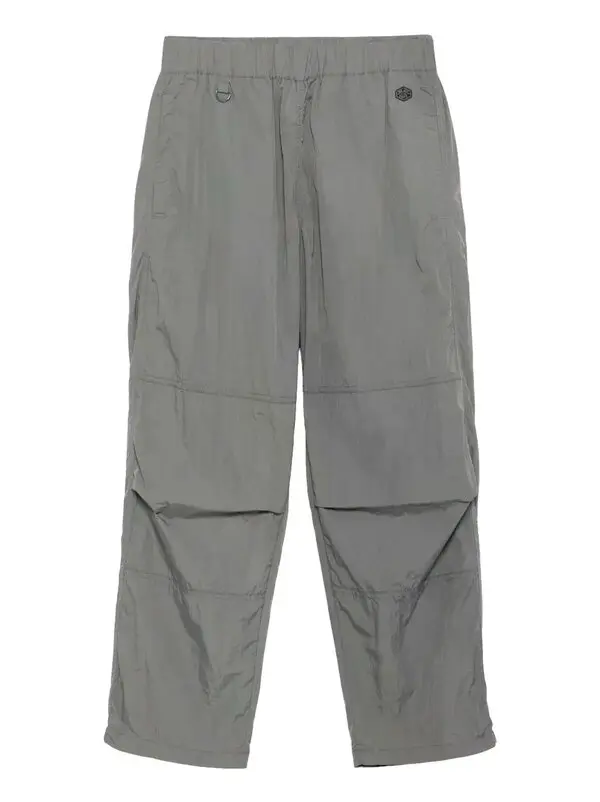 CHOCOOLATE Logo-patch Pants - Grey