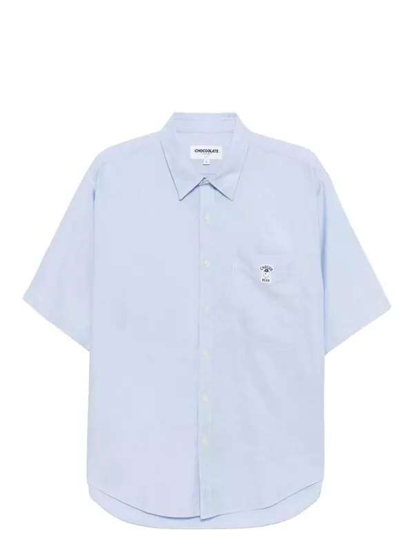 CHOCOOLATE Short-sleeved Shirt - Blue
