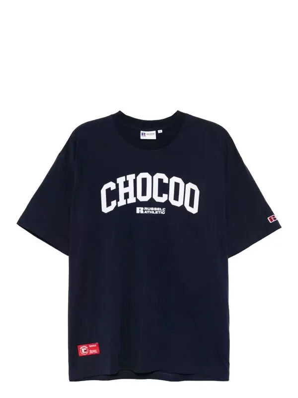 CHOCOOLATE X Russell Athletic Logo-print T-shirt - Blue