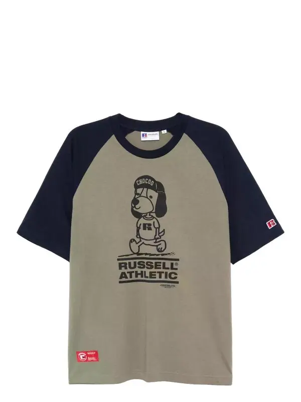 CHOCOOLATE X Russell Athletic Graphic-print T-shirt - Green
