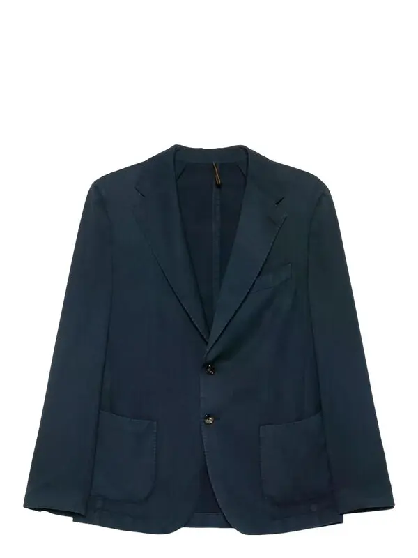 DELL'OGLIO Wool Blazer - Blue