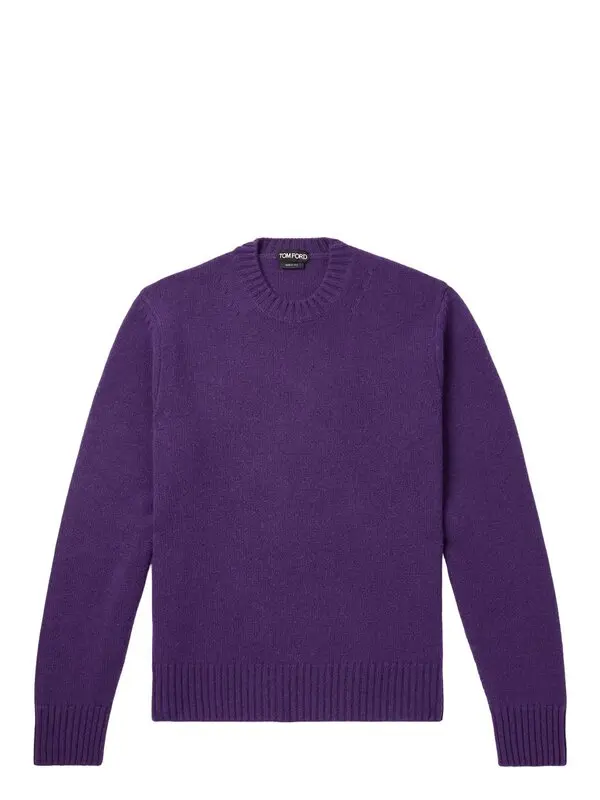 TOM FORD Cashmere Sweater - Purple