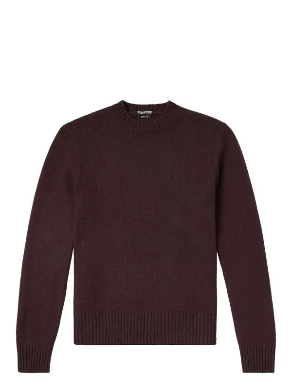 TOM FORD Cashmere Sweater - Brown