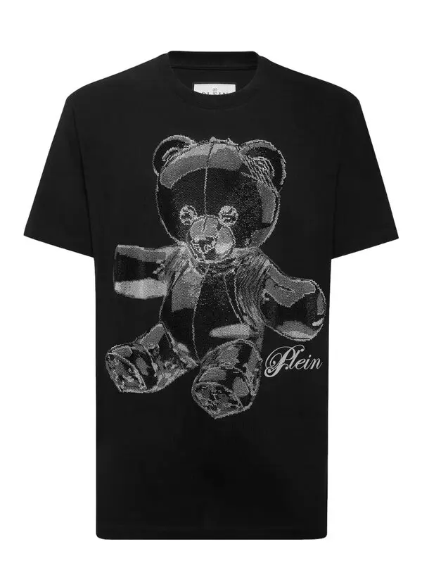 Philipp Plein Teddy Bear-motif T-shirt - Black