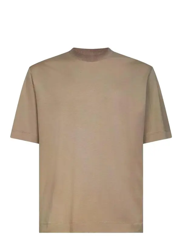 Zegna Crew-neck T-shirt - Neutrals