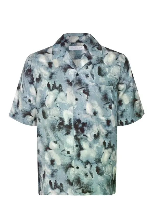 SAMSOE SAMSOE Saoscar Aj Shirt - Blue