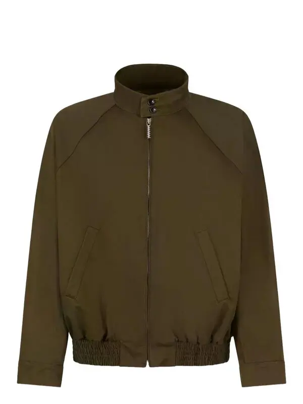 Marni Collared Zip-up Jacket - Green