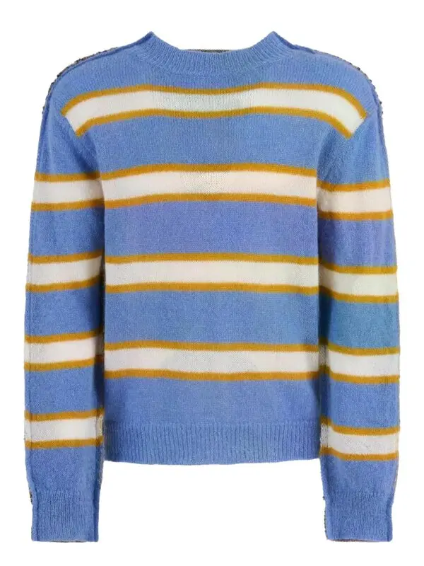 Marni Striped Sweater - Blue