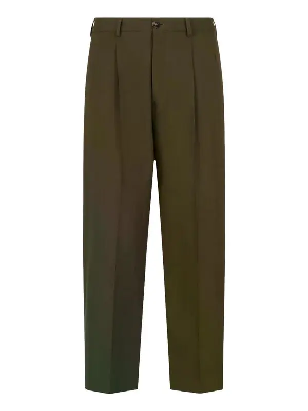 Marni Pleated Trousers - Green