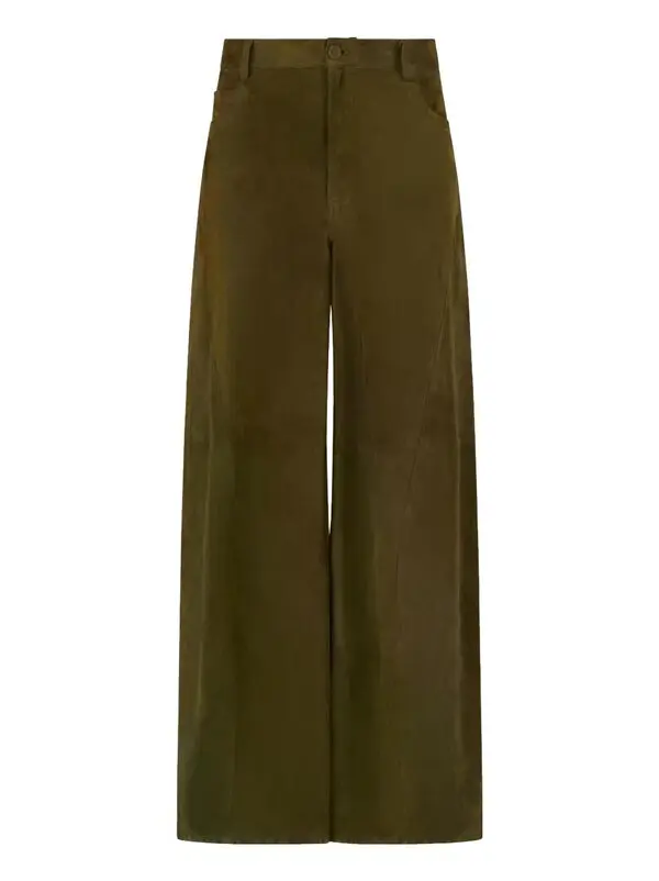 Marni Wide-leg Trousers - Green