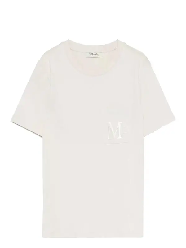Max Mara Madera T-shirt - Neutrals