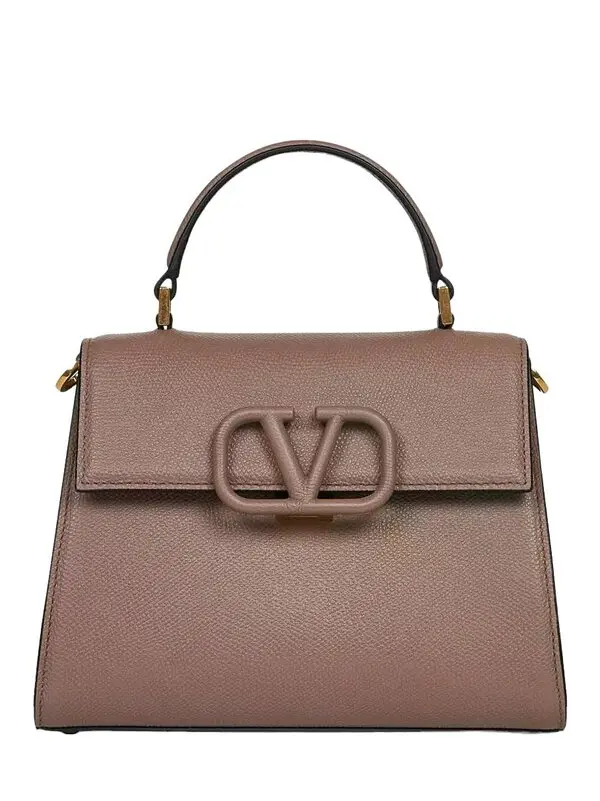 Valentino Garavani Small Vsling Tote - Brown