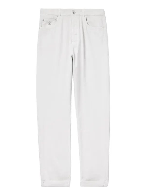Brunello Cucinelli Slim-fit Jeans - Neutrals