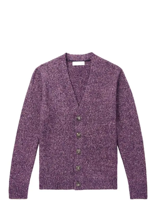 Brunello Cucinelli Knitted Cardigan - Purple