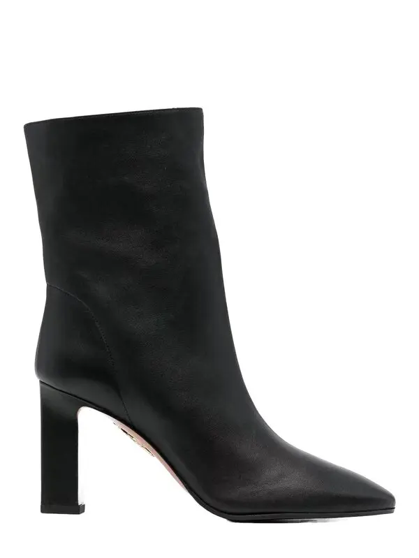 AQUAZZURA Manzoni Ankle Boots - Black