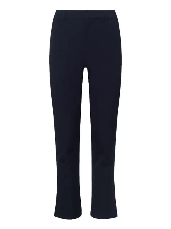 L'Agence Ketra Baby Bootcut Crop Trousers - Midnight