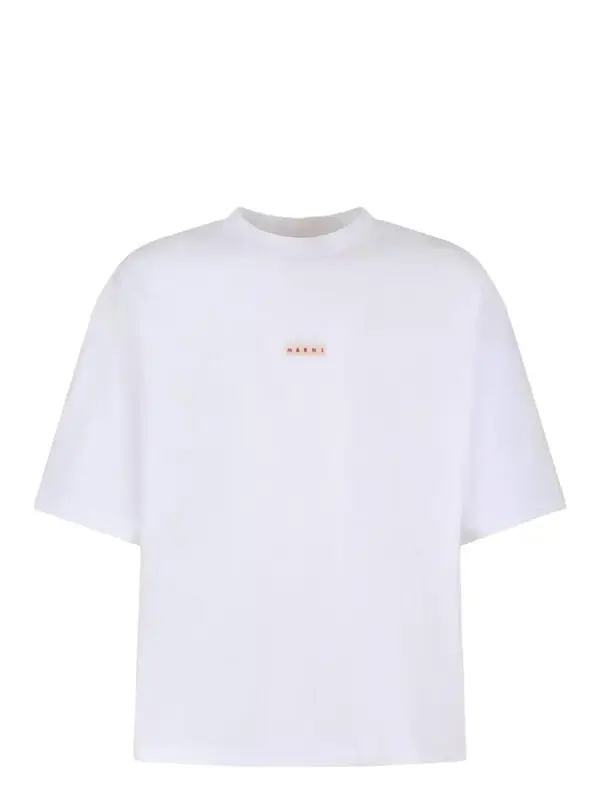 Marni Embroidered Logo T-shirt - White