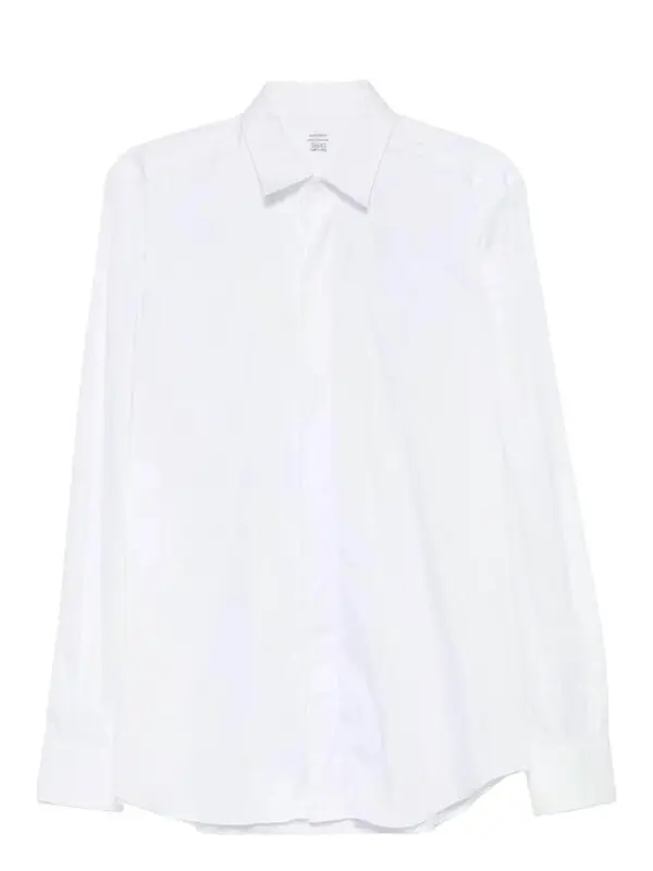 MAZZARELLI Cotton-blend Shirt - White