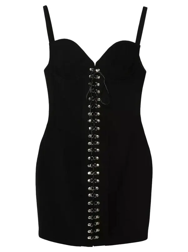 THE NEW ARRIVALS ILKYAZ OZEL Iya Mini Dress - Black