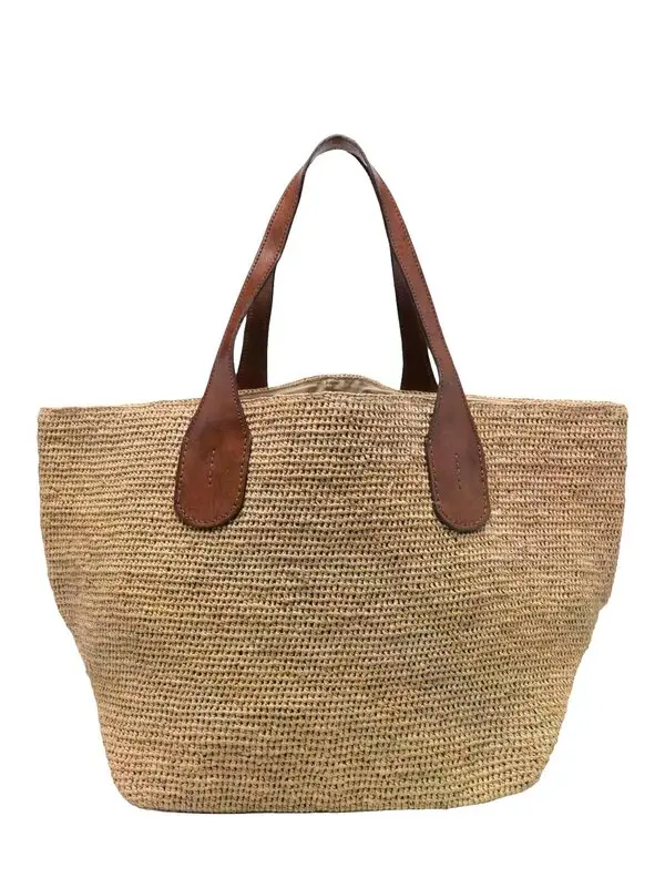 IBELIV Tokyo Raffia Tote - Neutrals