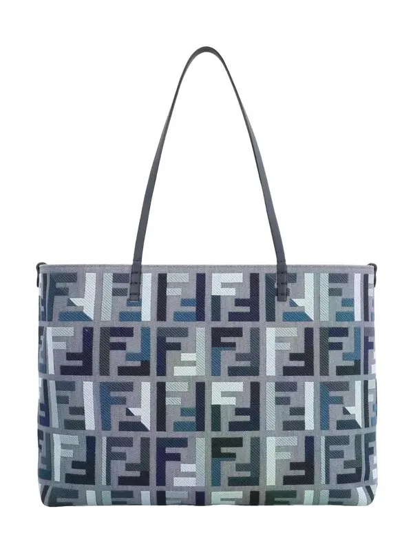 Fendi Large Roll Tote Bag - Blue