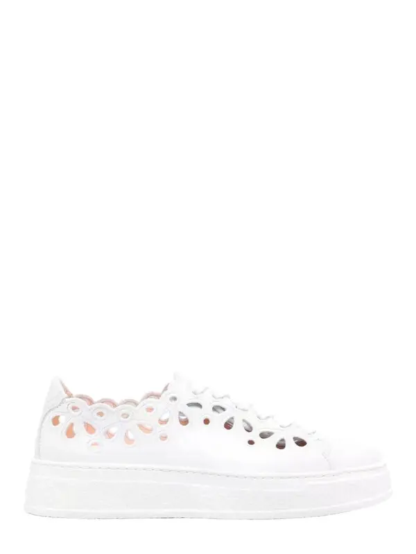 Agl Leather Sneakers - White