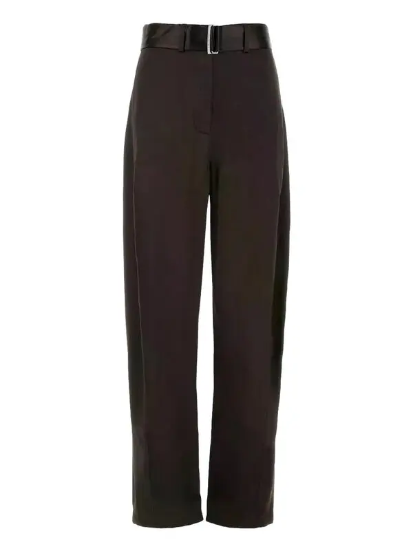Magda Butrym Belted Trousers - Brown